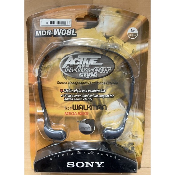 Sony | Headphones | Vintage 998 Sony Mdrw8l Stereo Headphones For ...